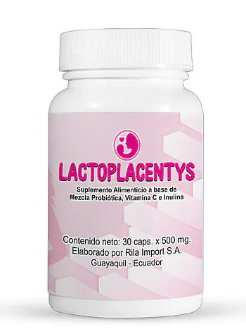 LACTOPLACENTYS 30 CAPSULAS 500 MG LACTINA | COMISARIATONATURISTA